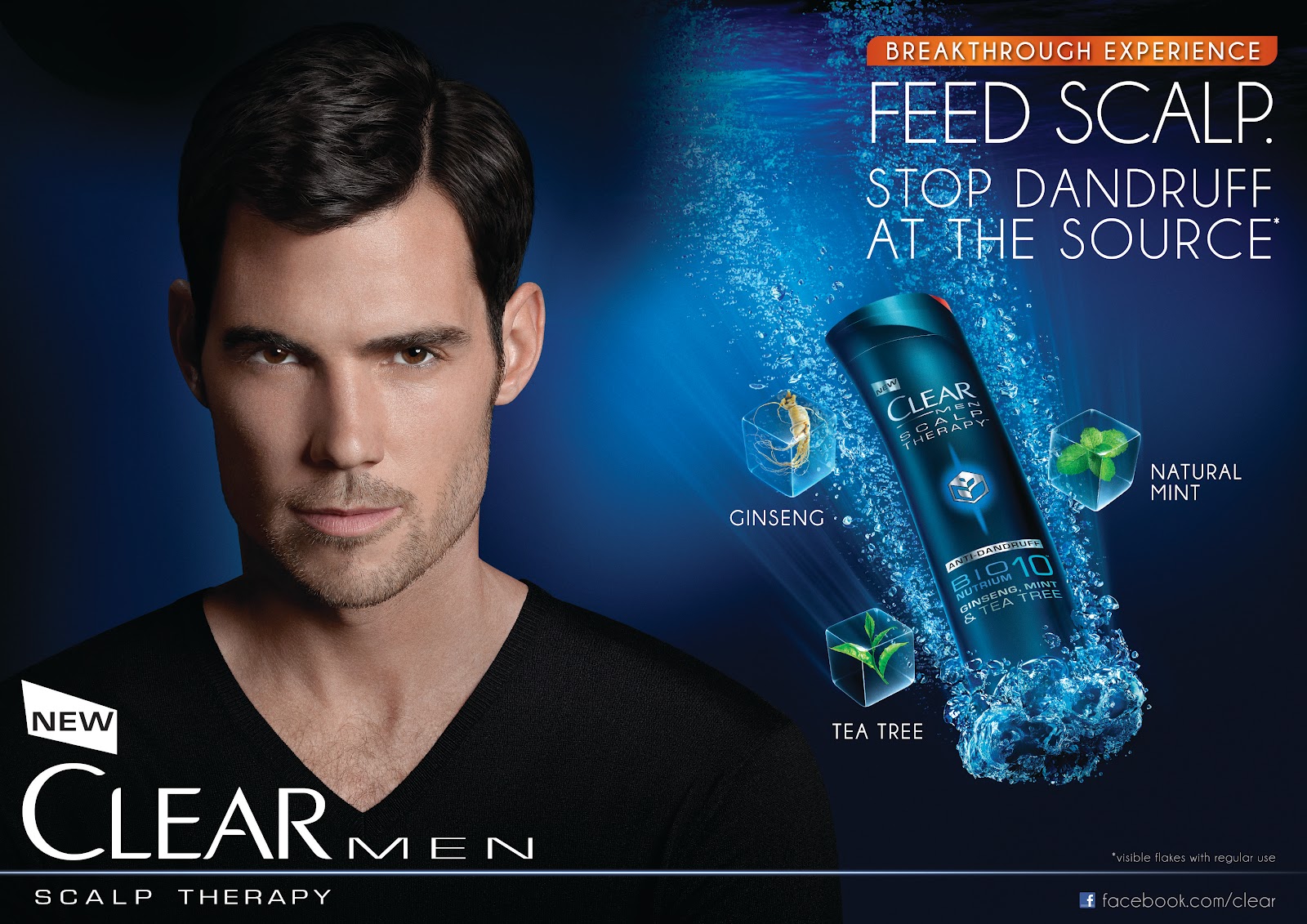 ken arthur hair: Clear Shampoo Print