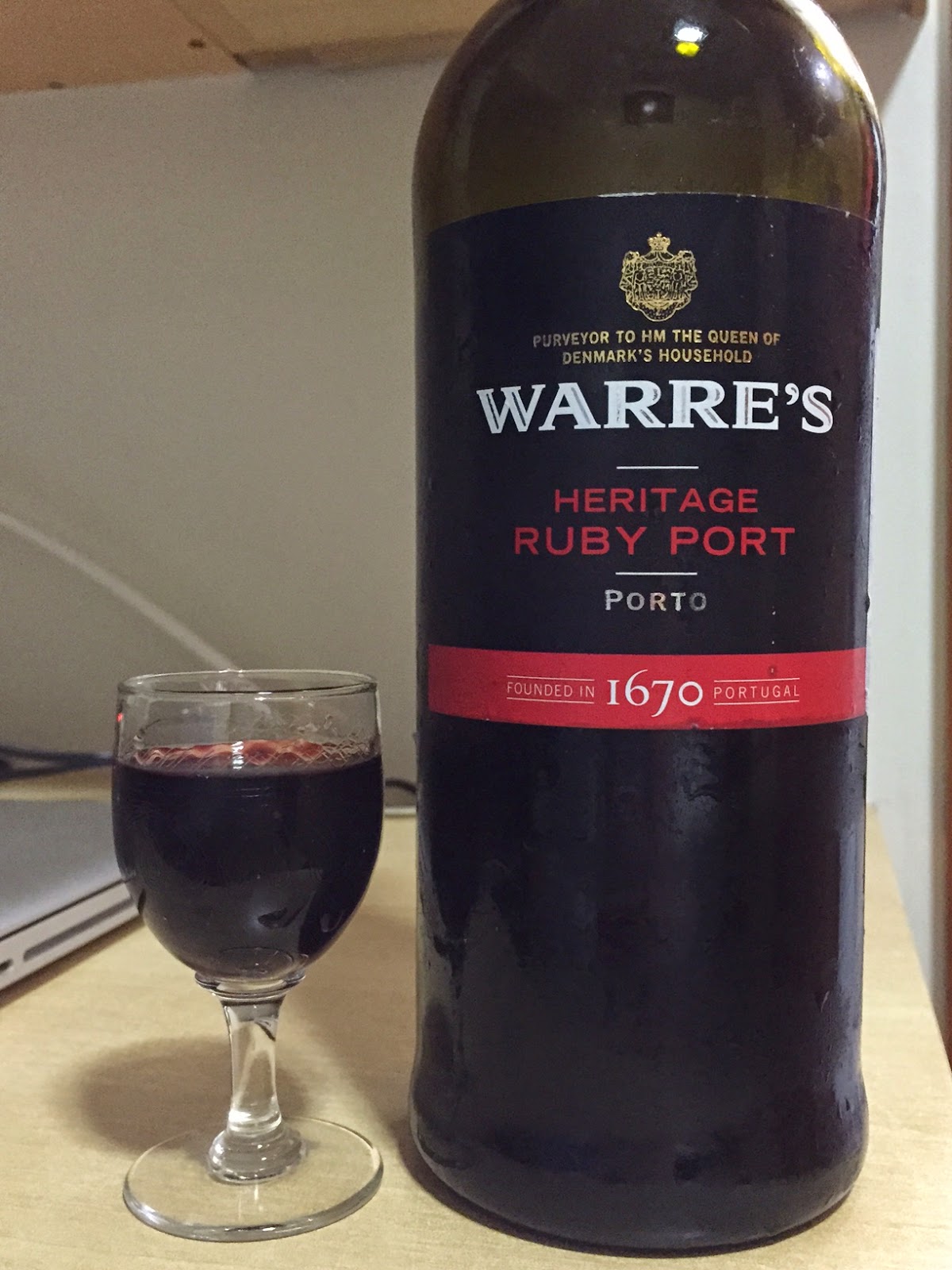 Warre's Porto Heritage Ruby ~ Blog Enofilia