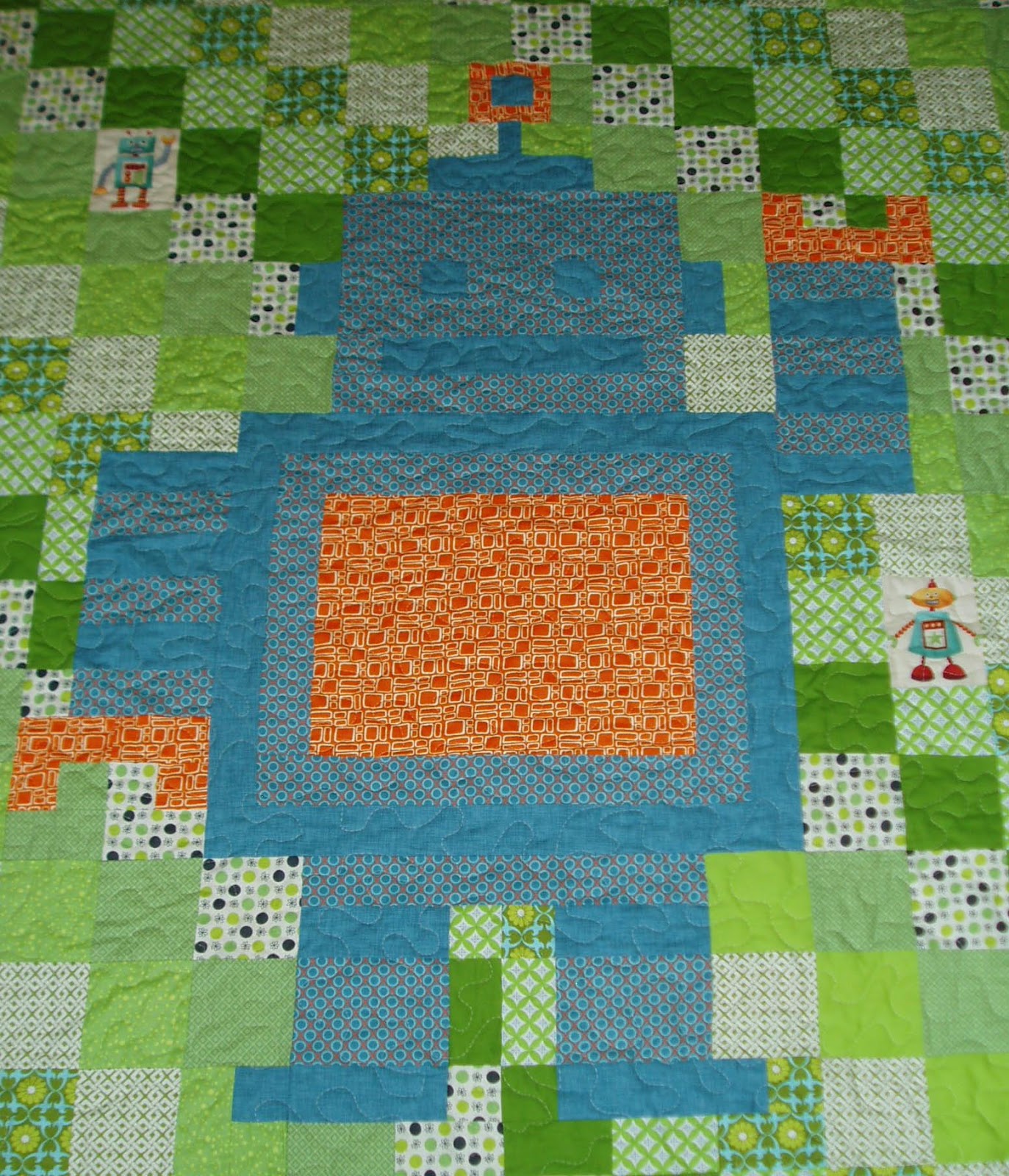 Patchwork de FUNKYPATCH: La colcha de Marco.