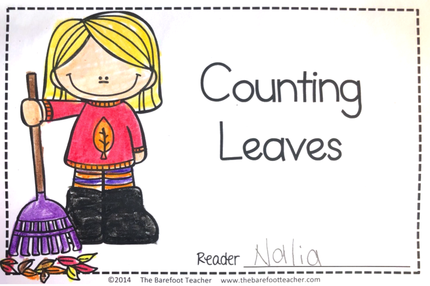 Counting Leaves Fall Emergent Reader {Plus - a FREE Download!} | The ...