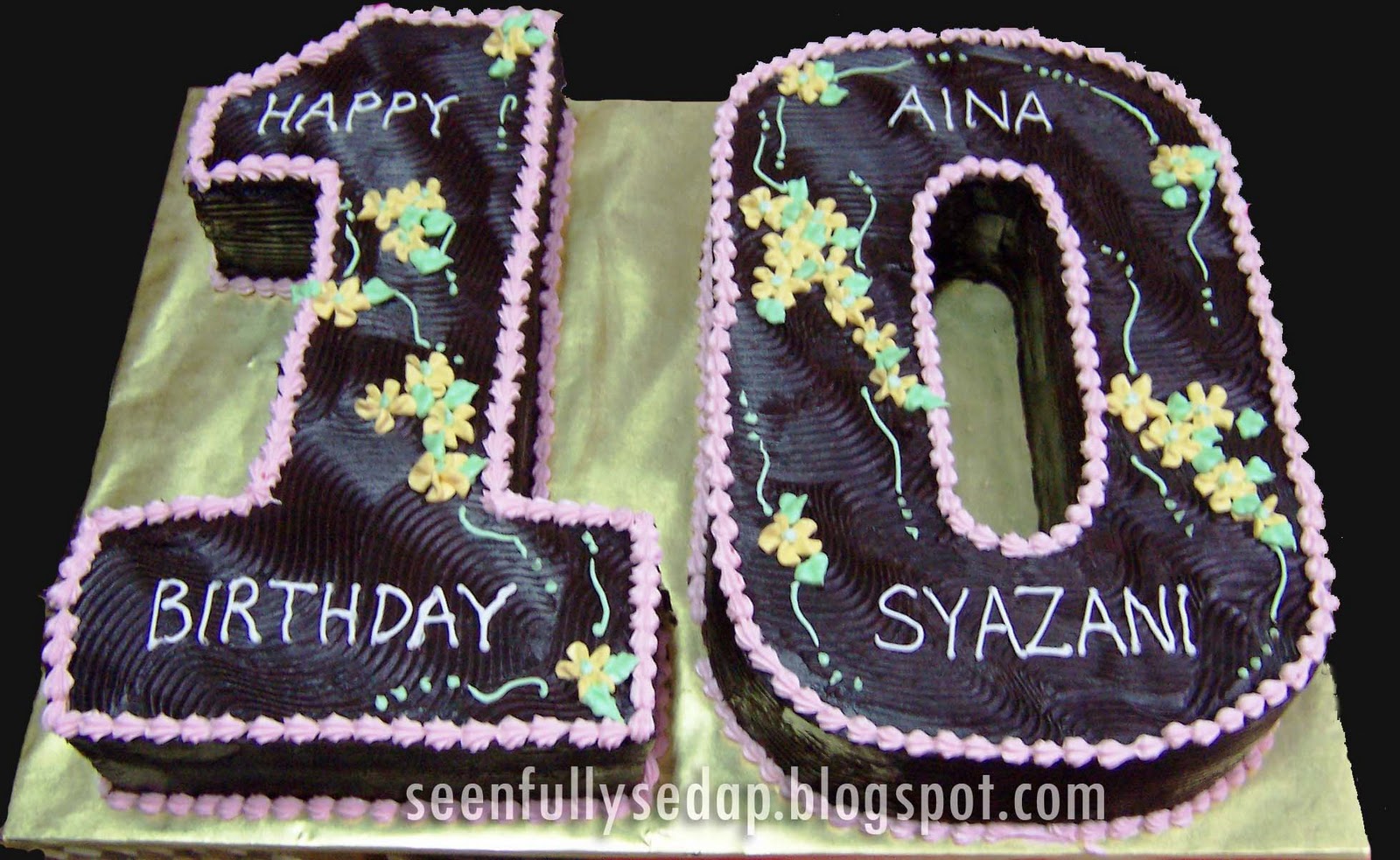 Seenfully Sedap Birthday Cake Number 10 seenfully-sedap-birthday-cake-number-10