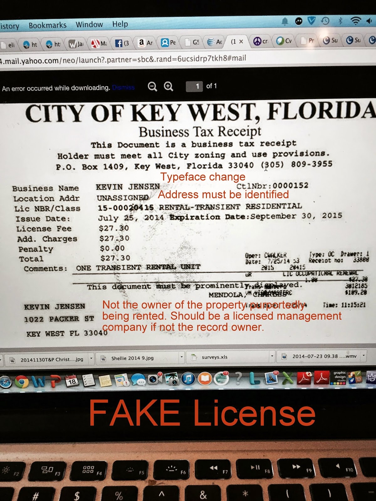 Key West Vacation Rental Scam 2 1023 Packer St Scam key-west-vacation-rental-scam-2-1023-packer-st-scam