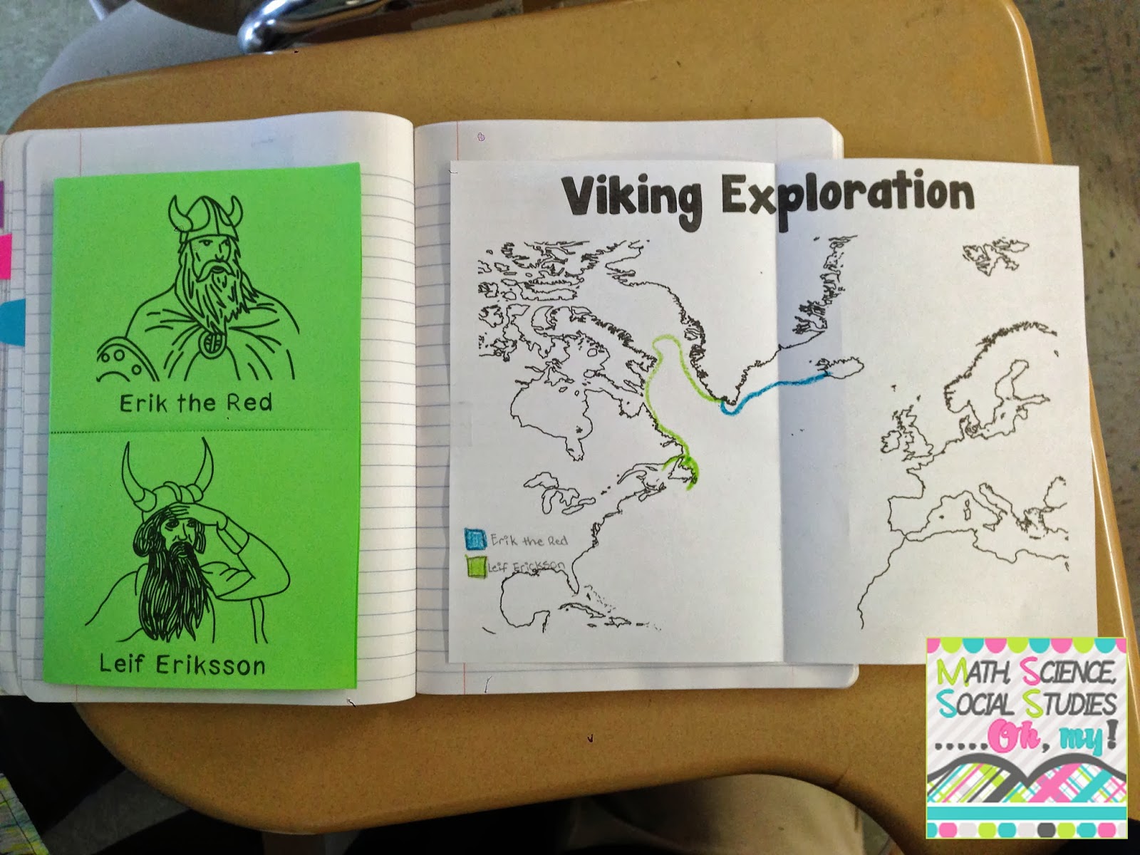 Foldable Friday: Viking Exploration of North America | Technically ...