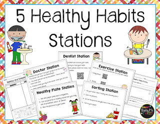 Healthy Habits Stations - Busy Me Plus Three