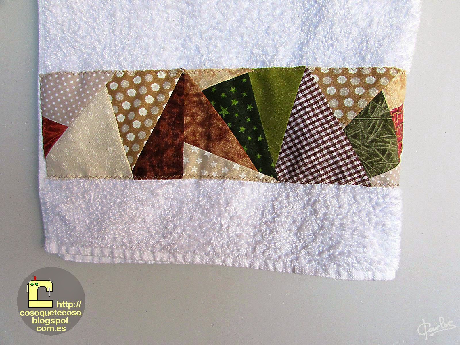 Toallas de patchwork | Manualidades