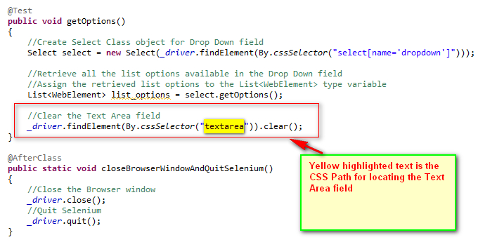 Selenium By Arun 424 Using GetOptions To Get All The Options Available In Drop Down Field selenium-by-arun-424-using-getoptions-to-get-all-the-options-available-in-drop-down-field