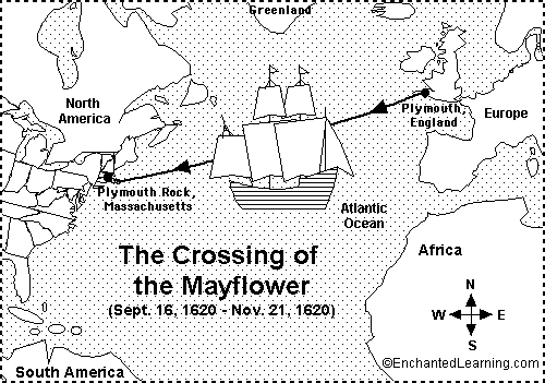 Lo Que Pasó en la Historia: December 21: Mayflower is the name of the ...