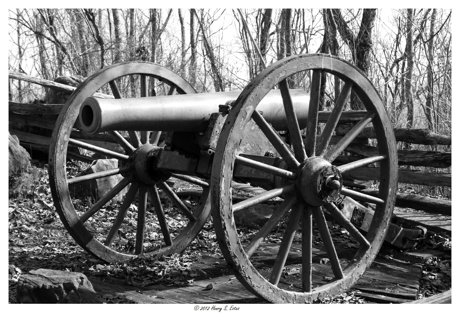 Henry S. Estes Photography: Civil War Cannon