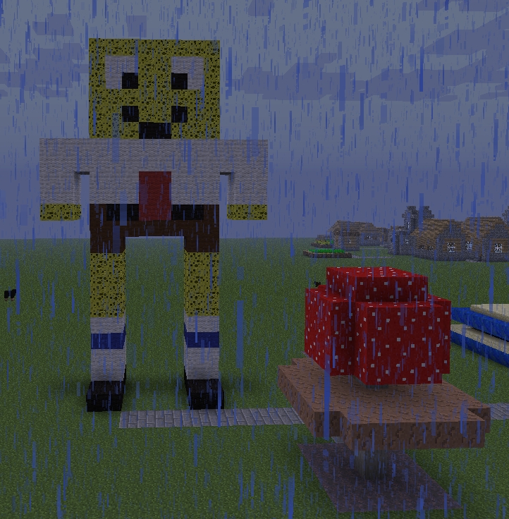 Svampebob Firkant i Minecraft