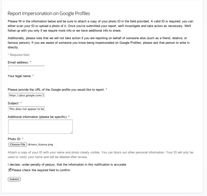 A Firsthand Examination Of The Google Profile Reporting Process a-firsthand-examination-of-the-google-profile-reporting-process