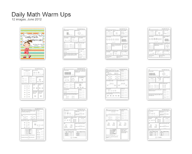 Common Core Daily Math Review - Smiling and Shining in Second Grade