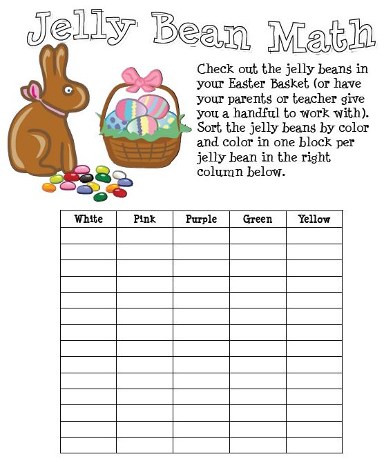 Teaching with TLC: Jelly Bean Learning Activities