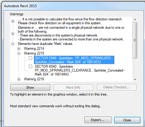 What Revit Wants: Quickly Fix Duplicate Mark Warnings, and Make Element ID or Element - Revit Forum