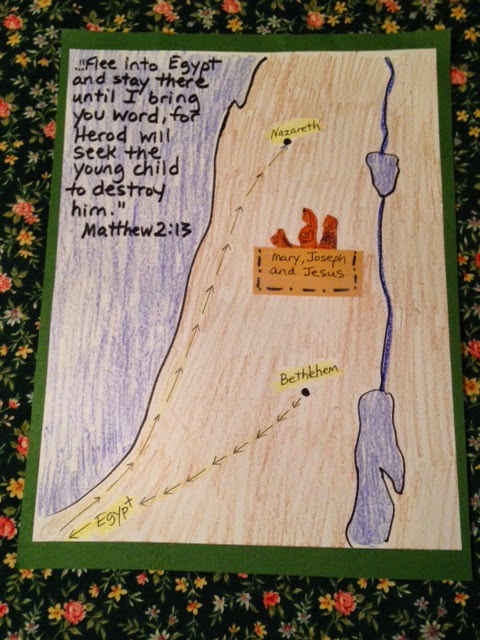Children's Bible Lessons: Lesson - Flight To Egypt