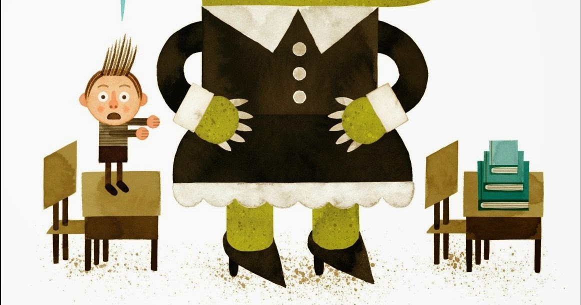 Literary Hoots: My Teacher is a Monster!