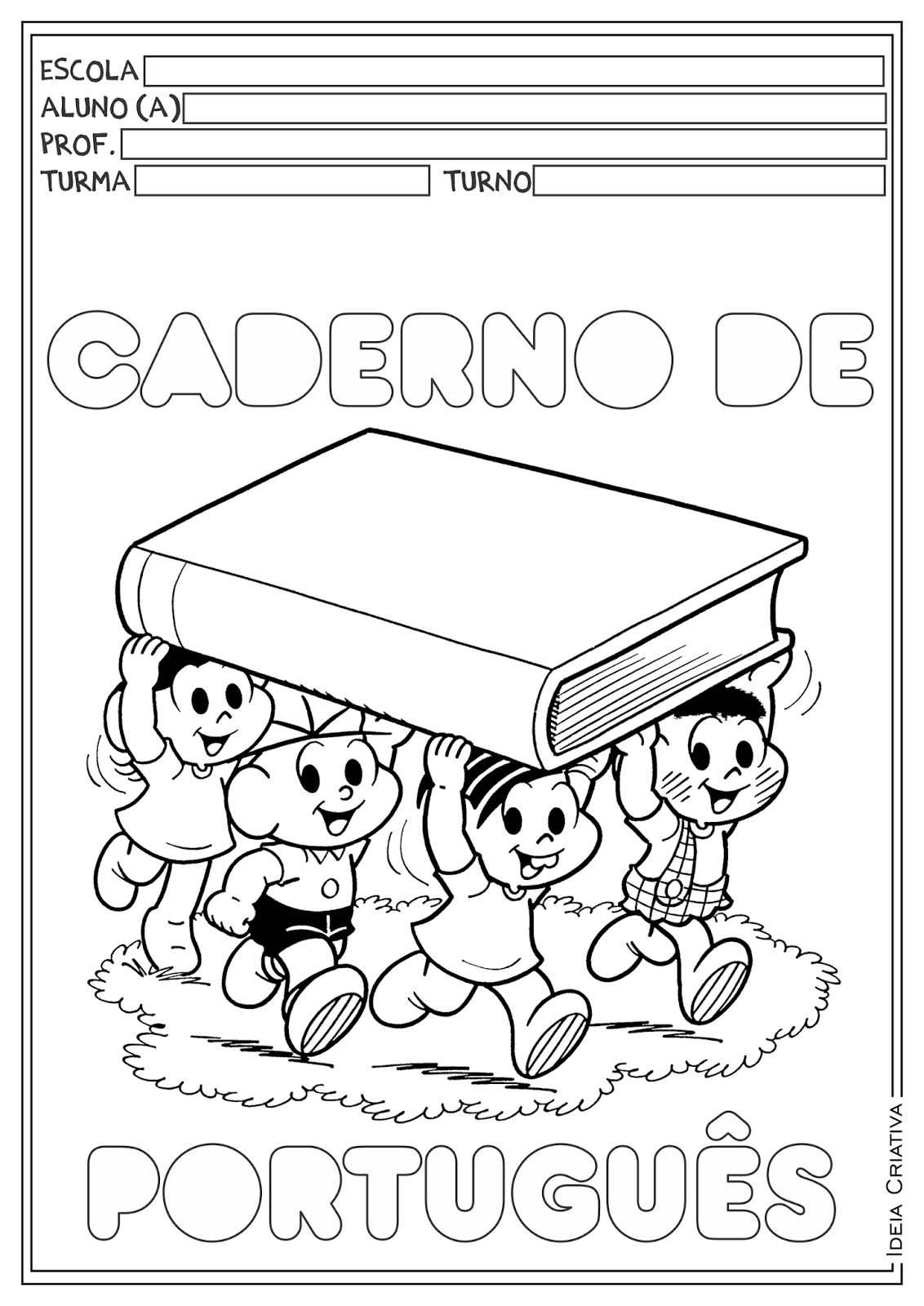 Capa De Caderno Para Portugues Capa De Caderno Para Portugues
