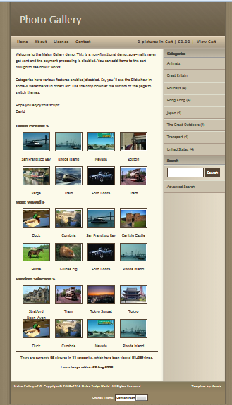 PHP Foto Galeri Scripti - Script Hocasi