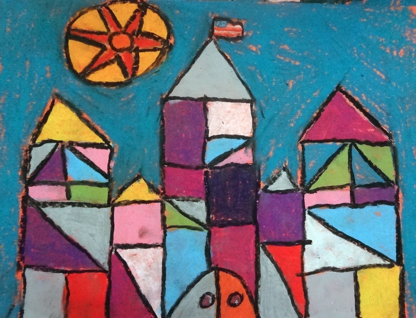 The Talking Walls: Paul Klee Cubism Castles! The Talking Walls: Paul Klee Cubism Castles!