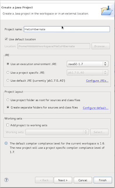 Peace and Code: [Java] Hello Hibernate 4 with Eclipse Kepler