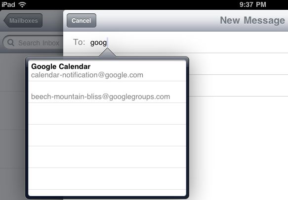 Gadgets Apps Hacks Clearing Out Recent Email Addresses From IPad gadgets-apps-hacks-clearing-out-recent-email-addresses-from-ipad