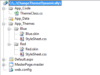 Purvi's Blog: how to change themes dynamically using asp.net.