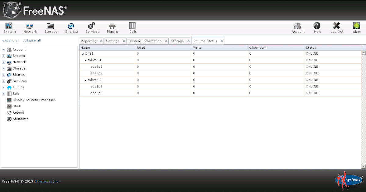 Dahilster's Blog: Configuring FreeNAS via the web GUI - PART 2