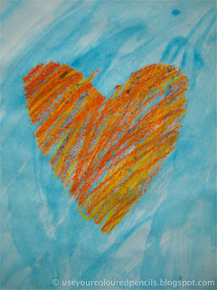 Use Your Coloured Pencils: Warm and Cool Hearts