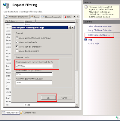 SharePoint PitStop: Sharepoint 2010 Upload Size Limit - IIS7 and Windows Server2008