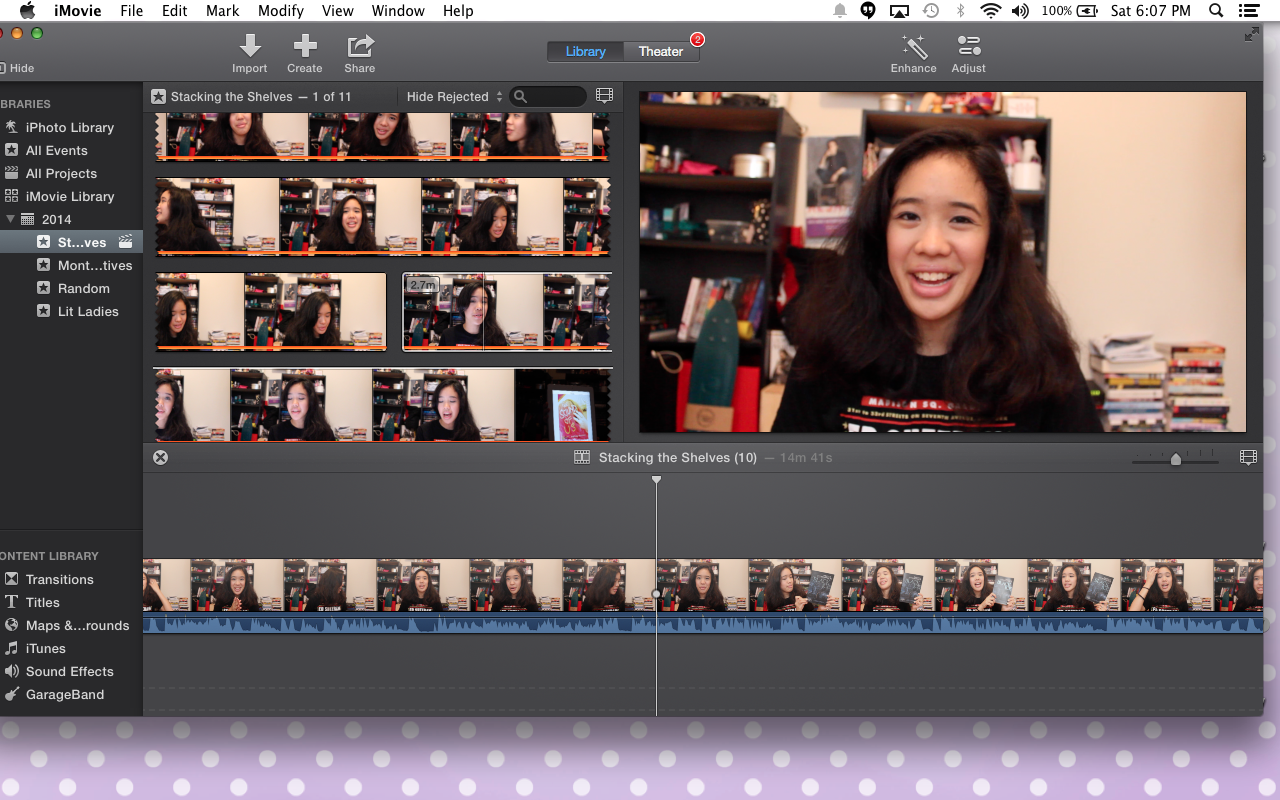 Behind the Scenes: On Filming + Editing Vlogs — Alexa Loves Books