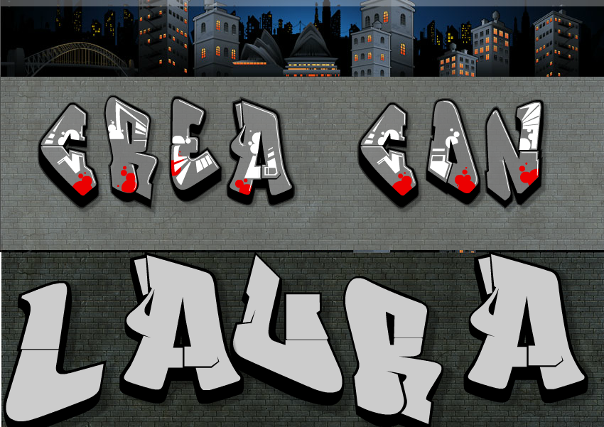 Graffitis con el nombre de laura - Imagui