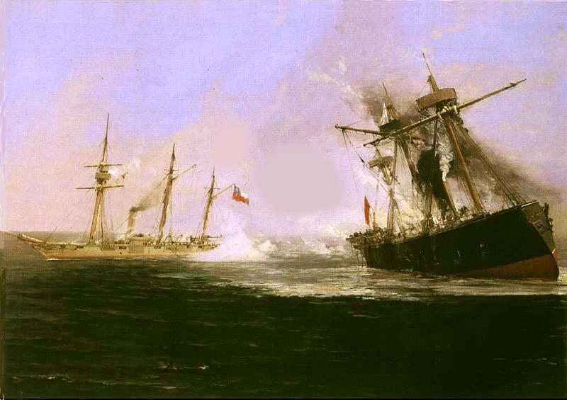 FILANAVAL: COMBATE NAVAL DE IQUIQUE 21 de Mayo 1879 ( Punta Gruesa )