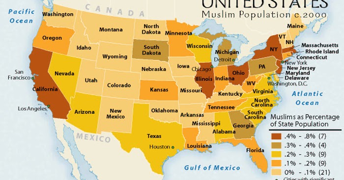 Islam in United States: Muslim population in America estimated at over ...