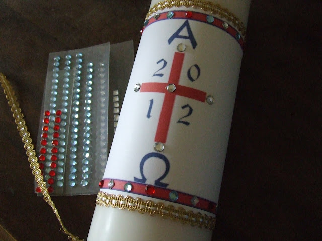 Waltzing Matilda: Easy Paschal Candle