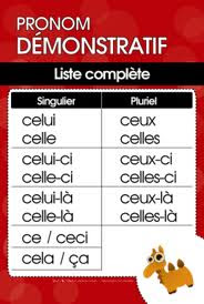 Notre blog de français: Les pronoms démonstratifs