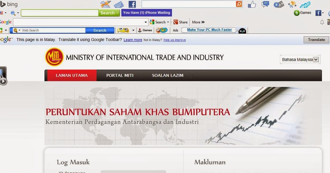 TIP ASAS MELABUR SAHAM DI BURSA MALAYSIA: KAEDAH BARU MENDAFTAR DAN MEMOHON SAHAM IPO DI MITI