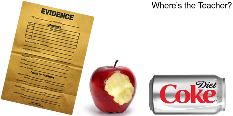 E is for Explore!: Where's the Teacher?