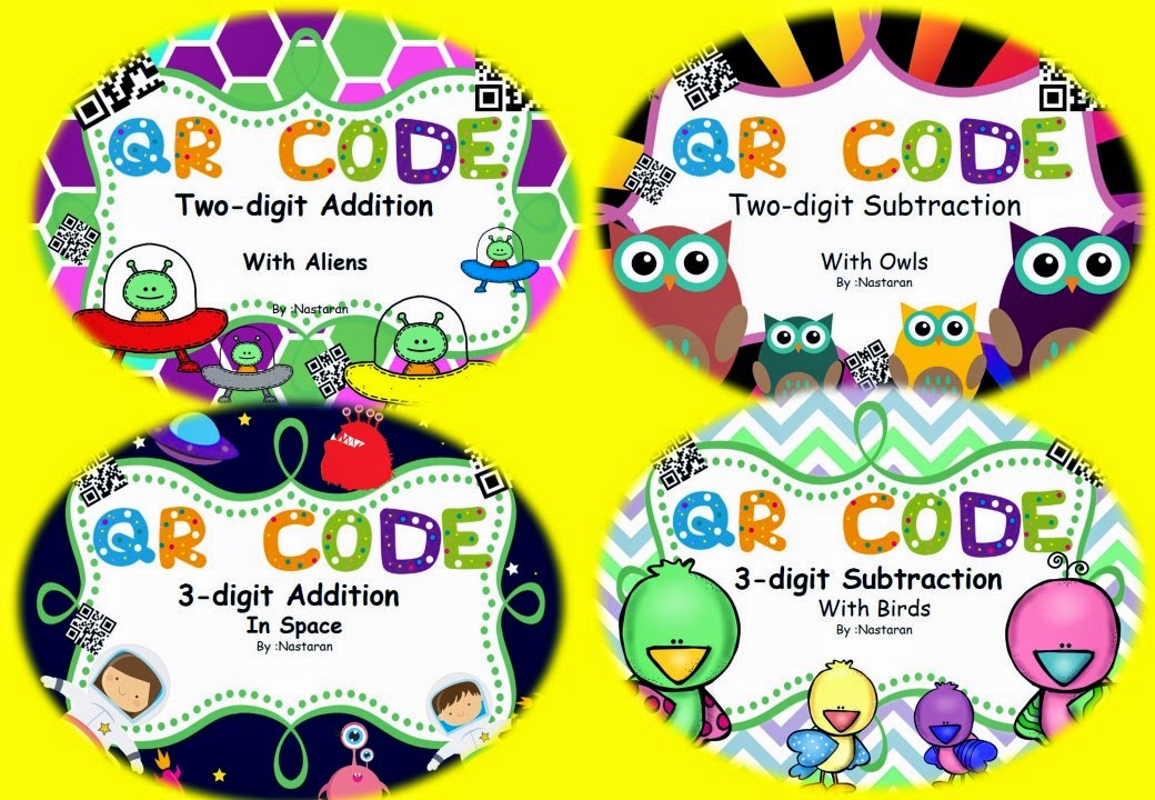 The Best of Teacher Entrepreneurs: QR CODE:Addition And Subtraction