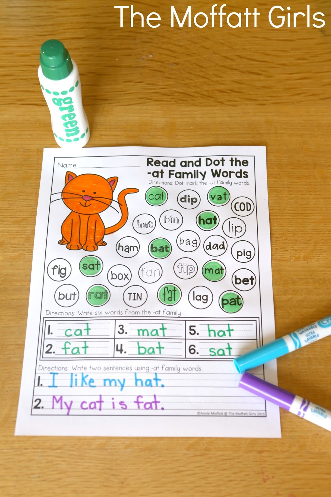 How to Teach CVC Word Families!