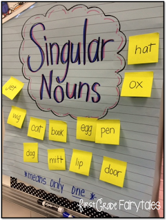 Working with Plural Nouns & FREEBIES! | First Grade Fairytales | Bloglovin’