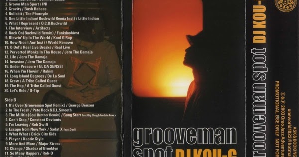 TapeDiggers: Dj Kou-G - Grooveman Spot