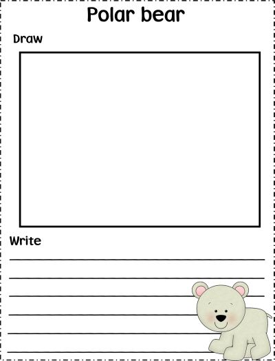 Polar bear.. - Classroom Freebies