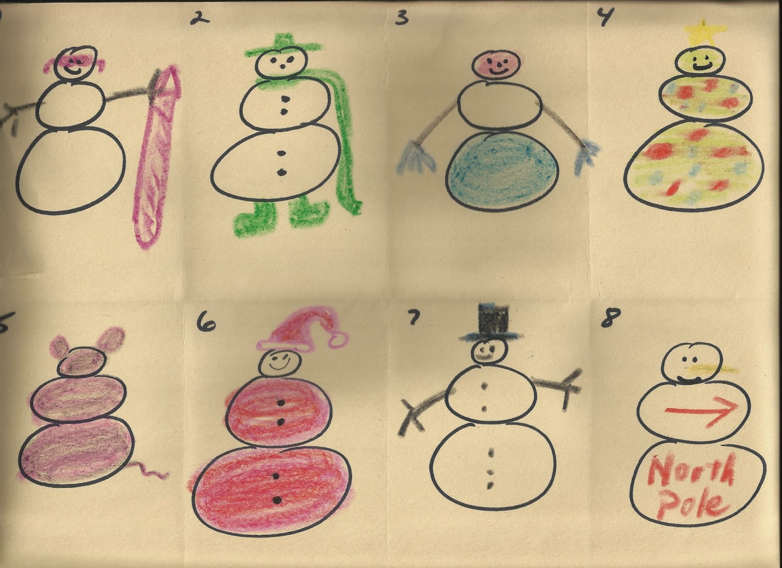 Kindergarten And Mooneyisms Snowman Listening Activity kindergarten-and-mooneyisms-snowman-listening-activity