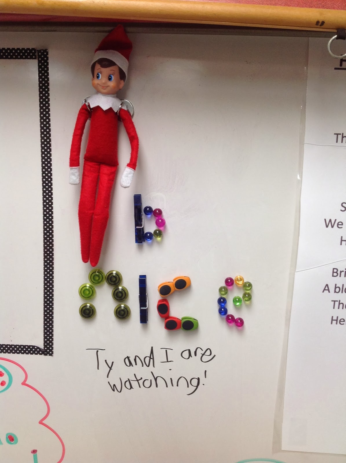 Elf in the Classroom: Week 1 - Ms. Rachel Vincent