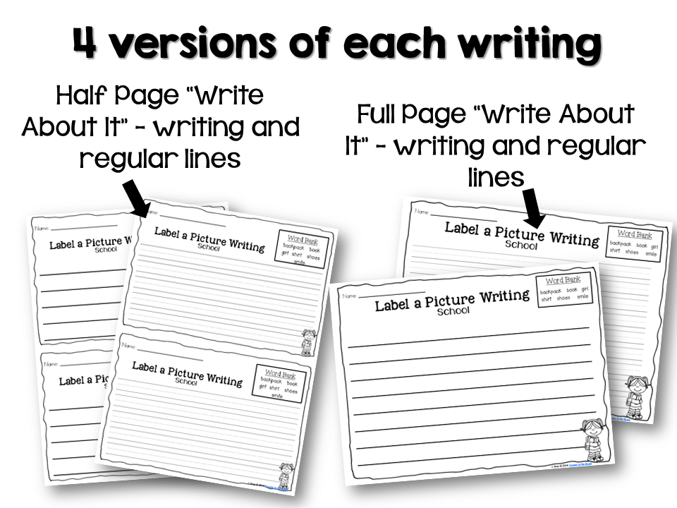 Label It and Write About It! - Teacher by the Beach