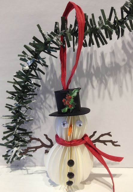Paper Snowman Ornament Tutorial | annes papercreations | Bloglovin’