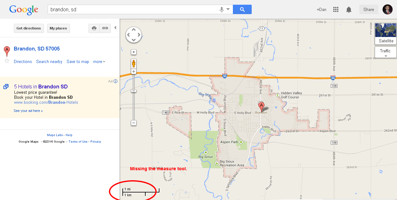 Spear Tip Education: Using the Measure Tool in Google Maps