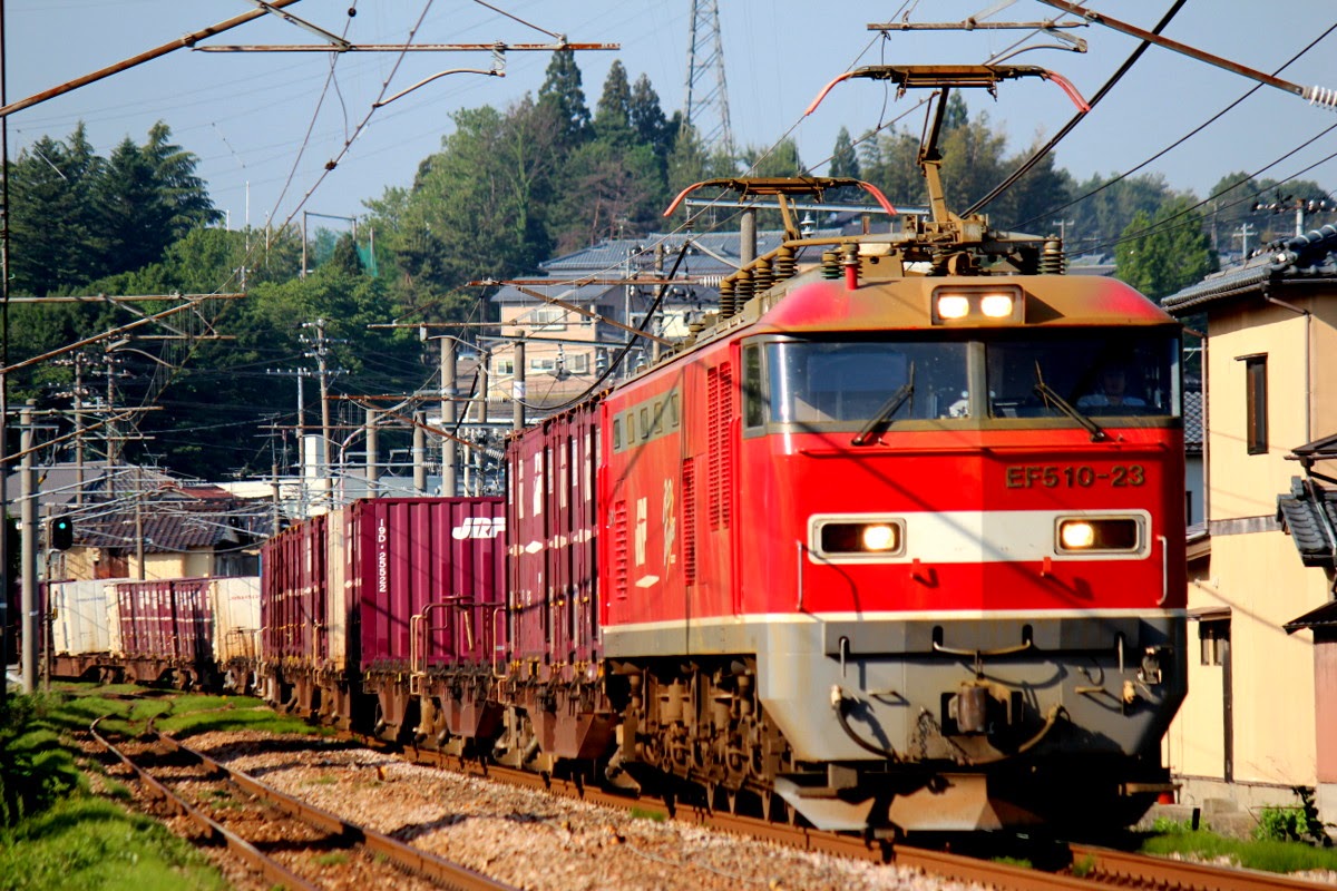 鉄暮らし雑録: EF510-1とEF510-23