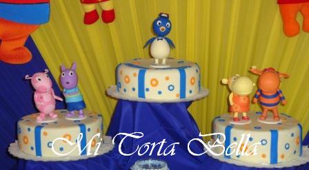 Tortas para niñas de los Backyardigans - Imagui