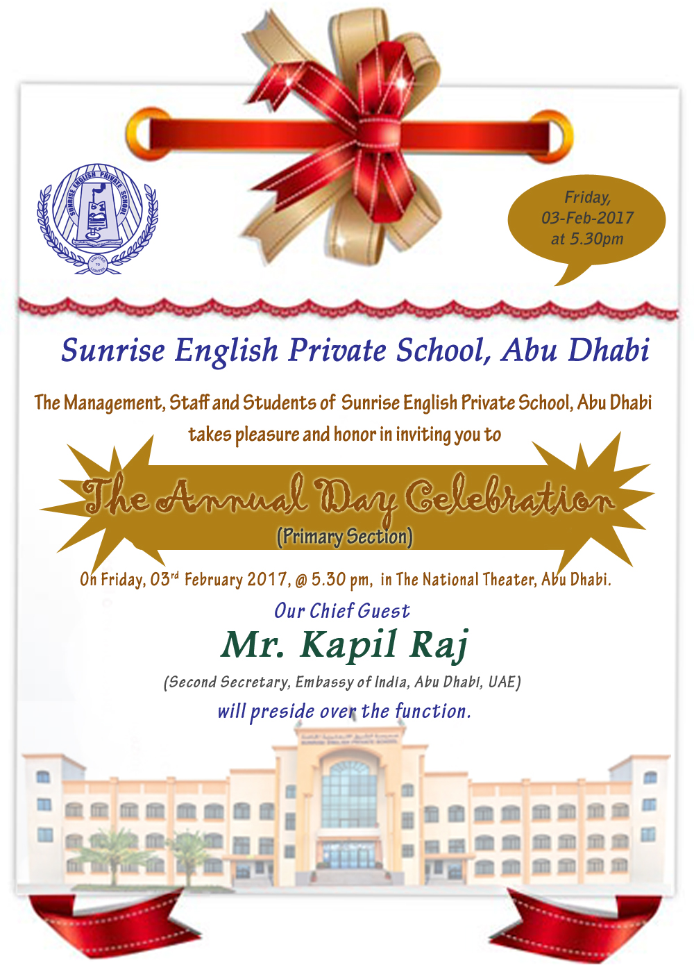 SUNRISE ENGLISH PRIVATE SCHOOL ABU DHABI CIRCULARS 2015 2016 Annual sunrise-english-private-school-abu-dhabi-circulars-2015-2016-annual