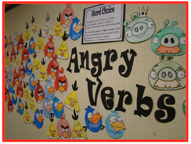 A Full Classroom Angry Verbs a-full-classroom-angry-verbs